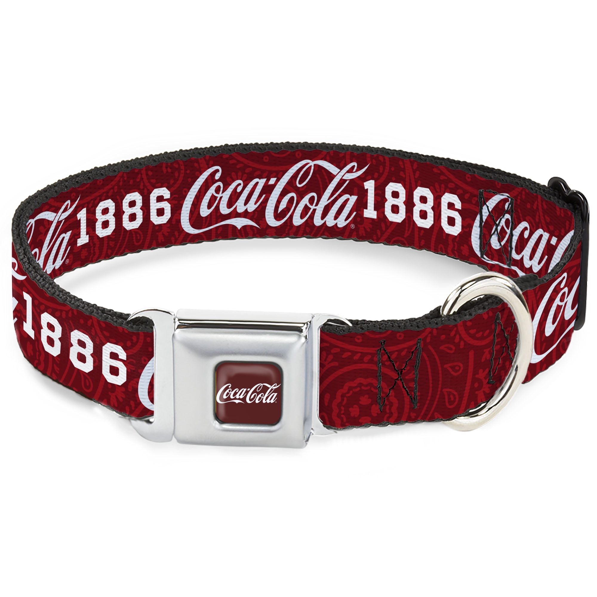 The Coca-Cola Company Pet Collar, Dog Collar Metal Seatbelt Buckle ...