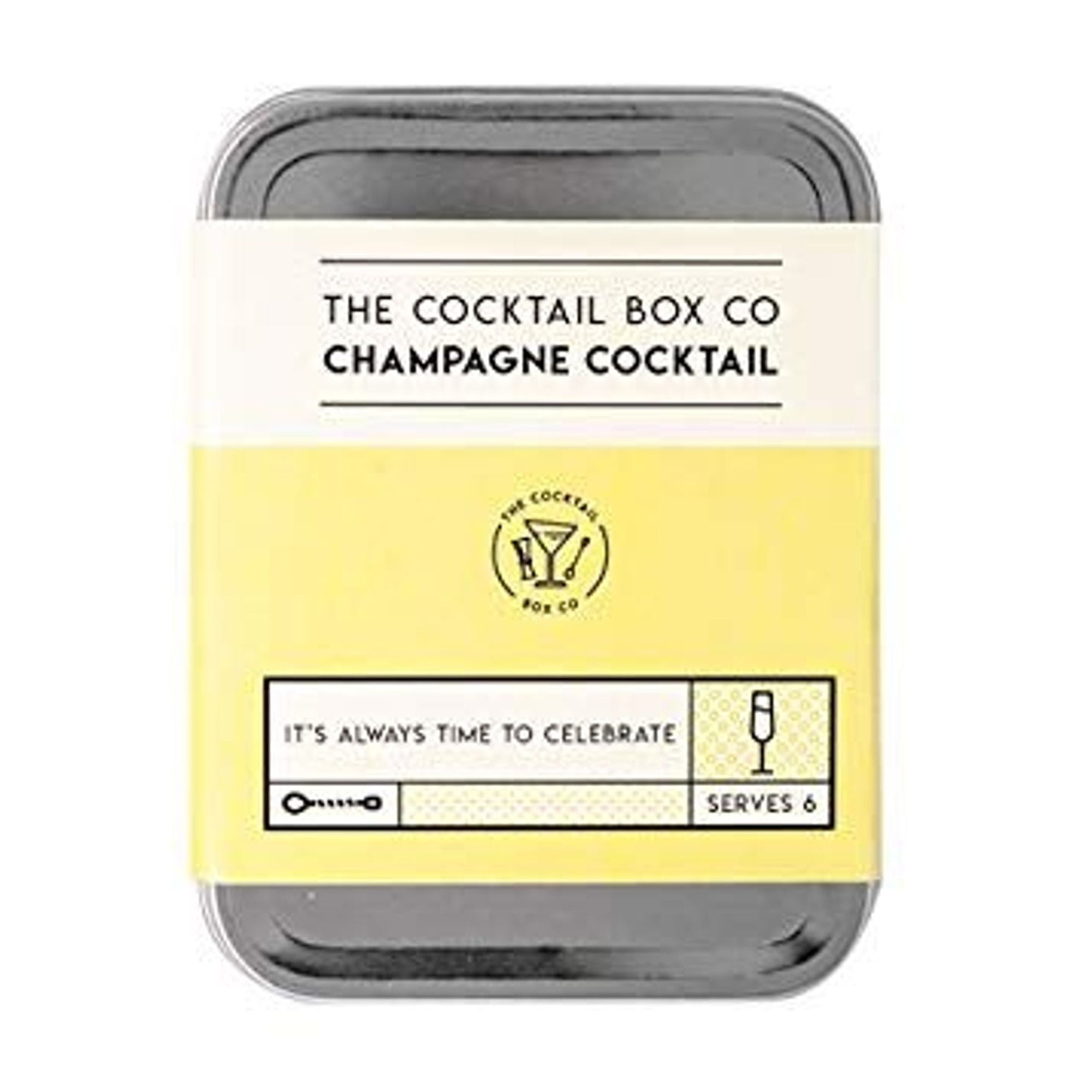 The Cocktail Box Co. Champagne Cocktail Kit - TSA Approved Champagne ...