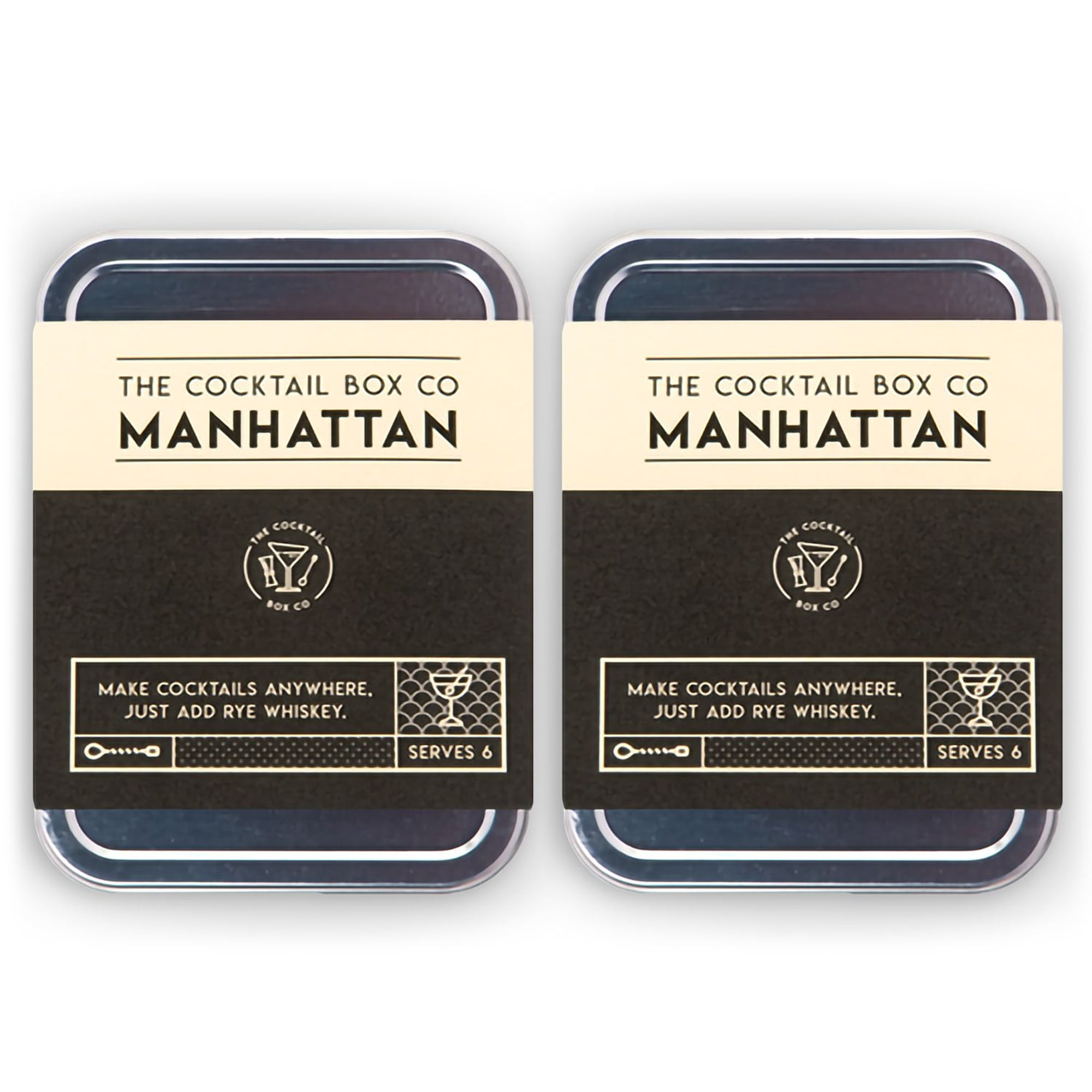 The Cocktail Box Co. Manhattan Cocktail Kit - Handcrafted Mixology Set ...