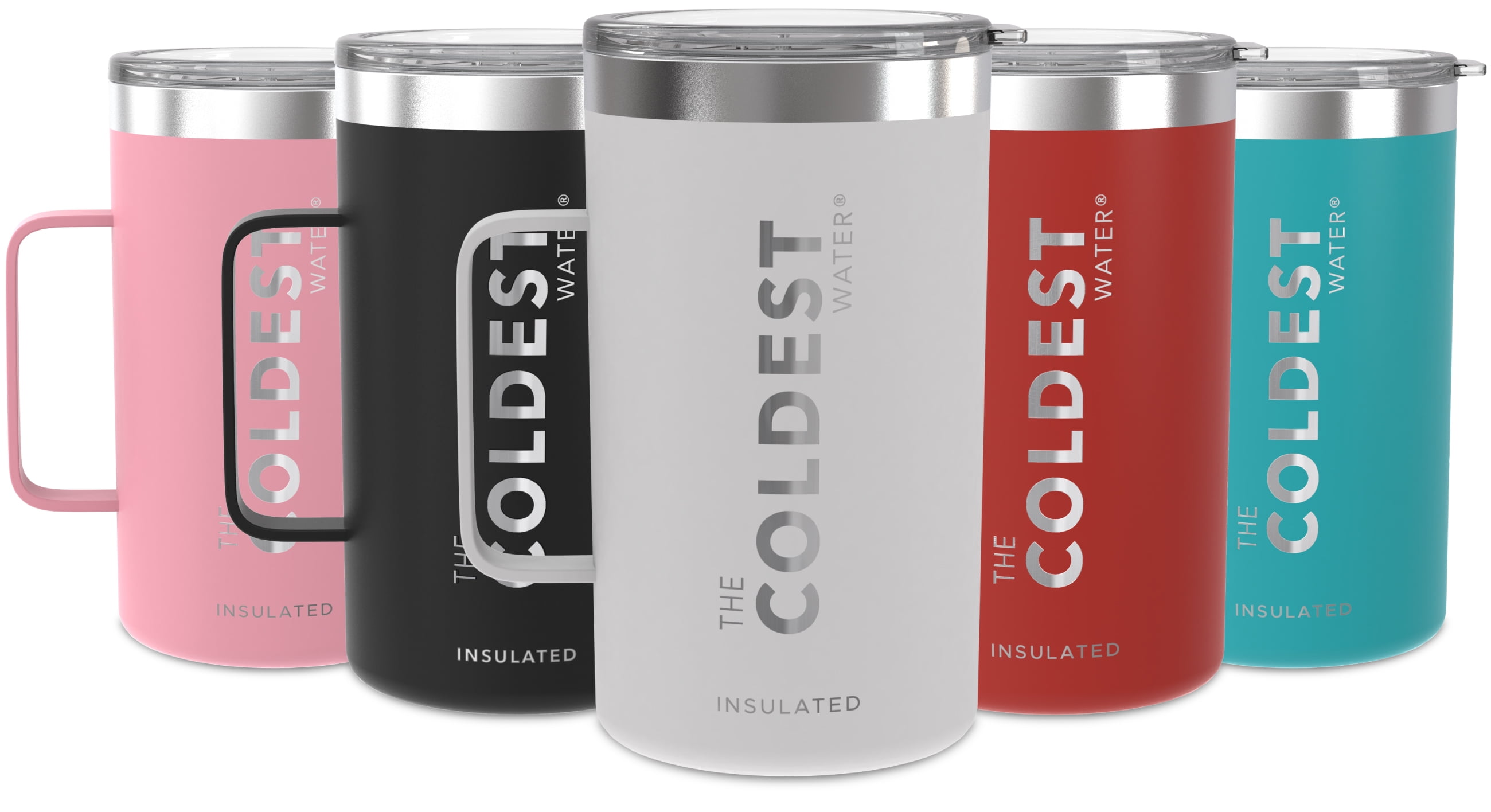 The Coldest Coffee Mug - Stainless Steel Super Insulated Travel Mug for ...