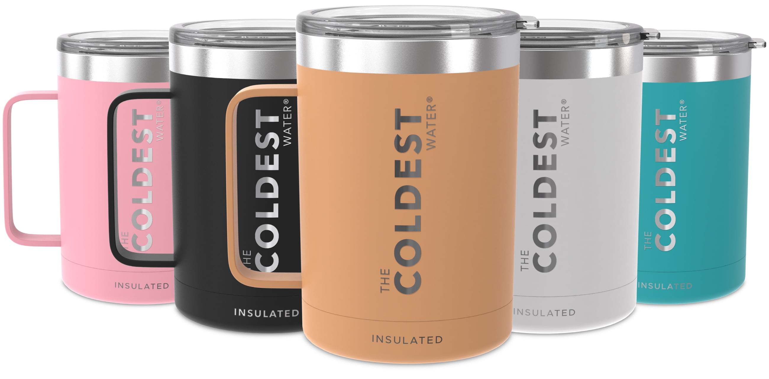 The Coldest Coffee Mug - Stainless Steel Super Insulated Travel Mug for ...