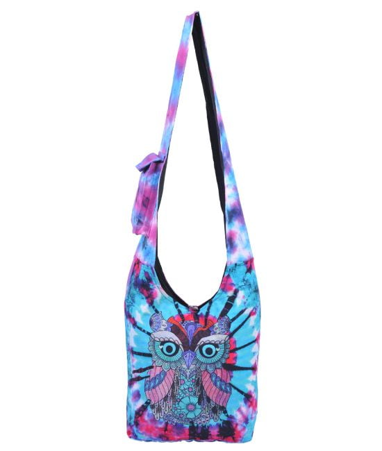 The Collection Royal Tie Dye Cotton Sling Crossbody Shoulder Graphic ...