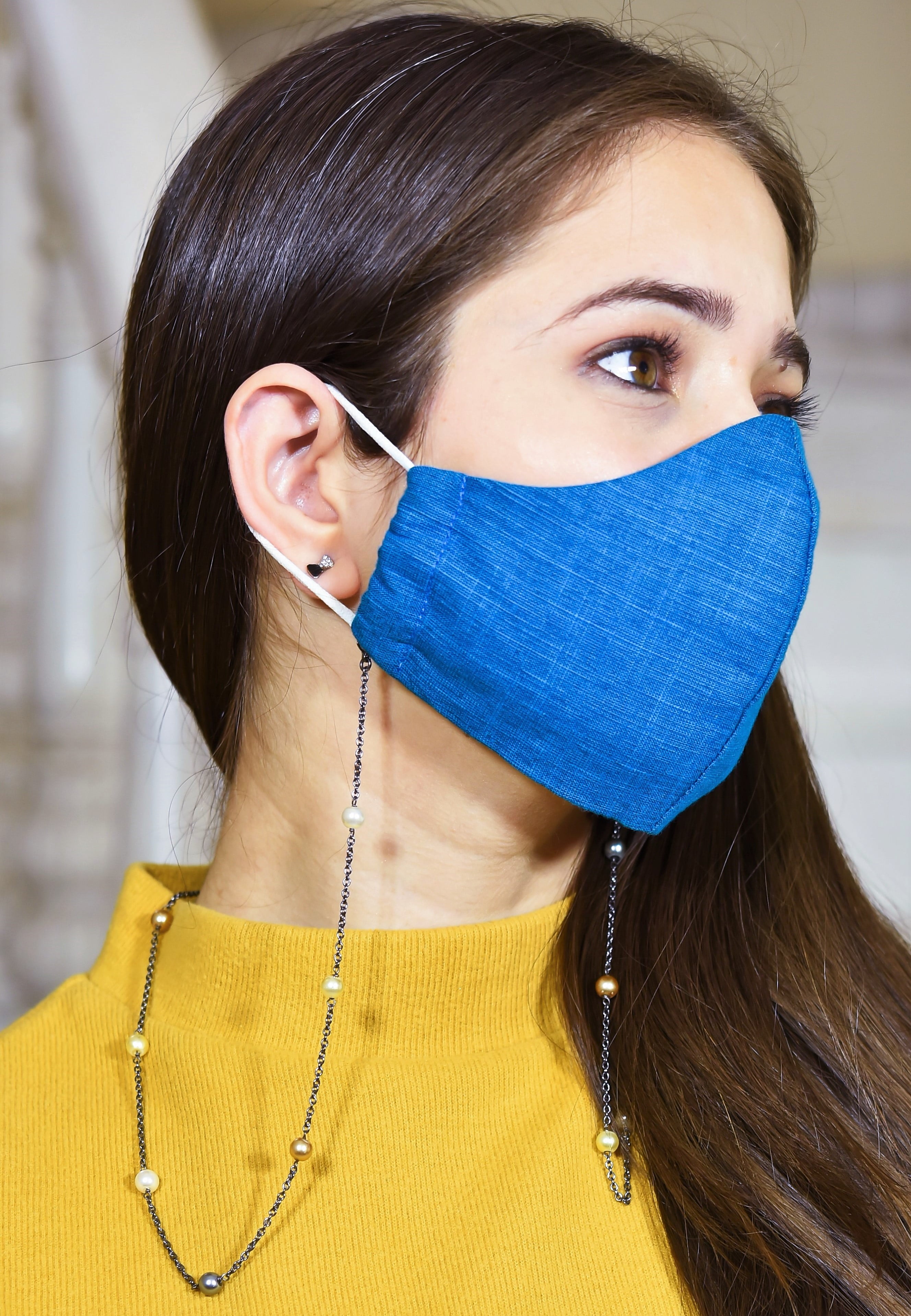 The Color Craft Convertible Mask Chain, Necklace, Eyeglass Chain Multi ...