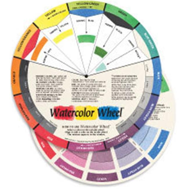 The Color Wheel 10 In. Watercolor Wheel - 10 in. - Walmart.com