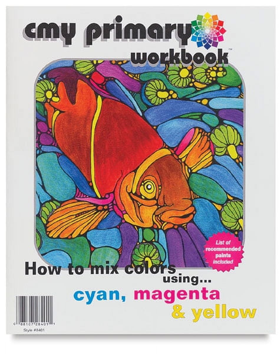 The Color Wheel Company CMY Primary Mixing Wheel-With Workbook ...