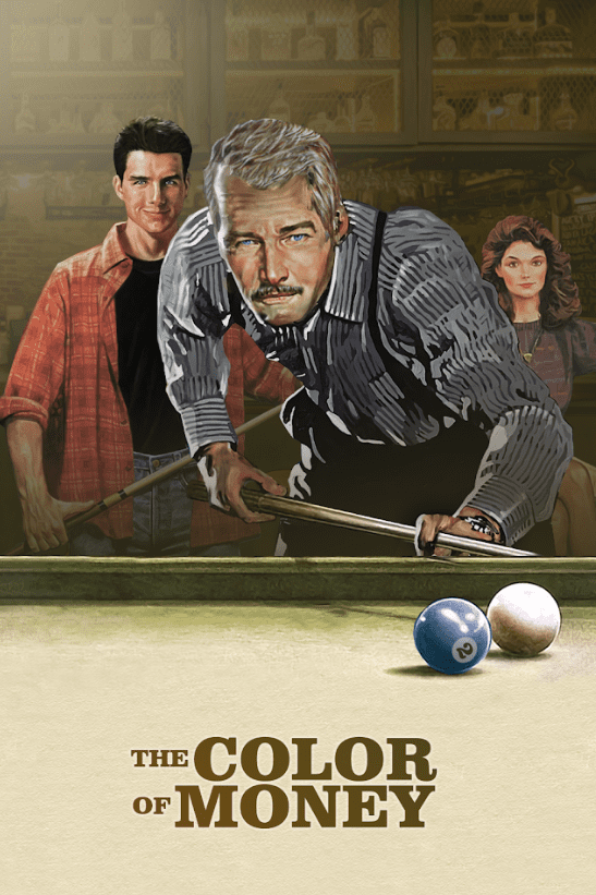 The Color of Money (1986) 24x36 Movie Poster Classic Sports Drama Paul Newman - Walmart.com