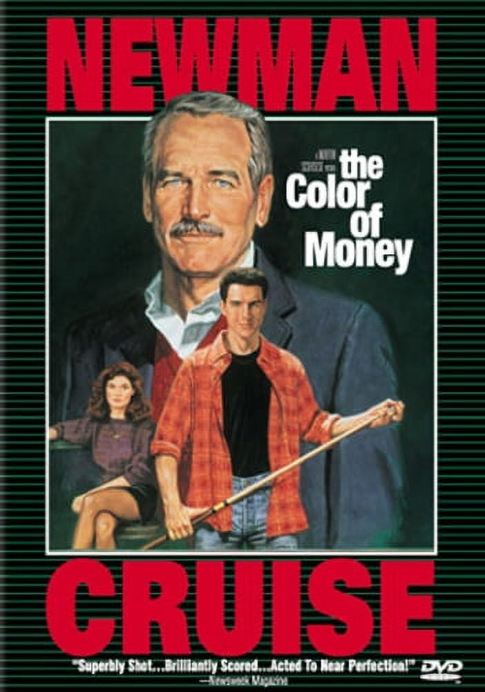 Mill Creek - The Color of Money Drama DVD, Starring Paul Newman & Tom ...