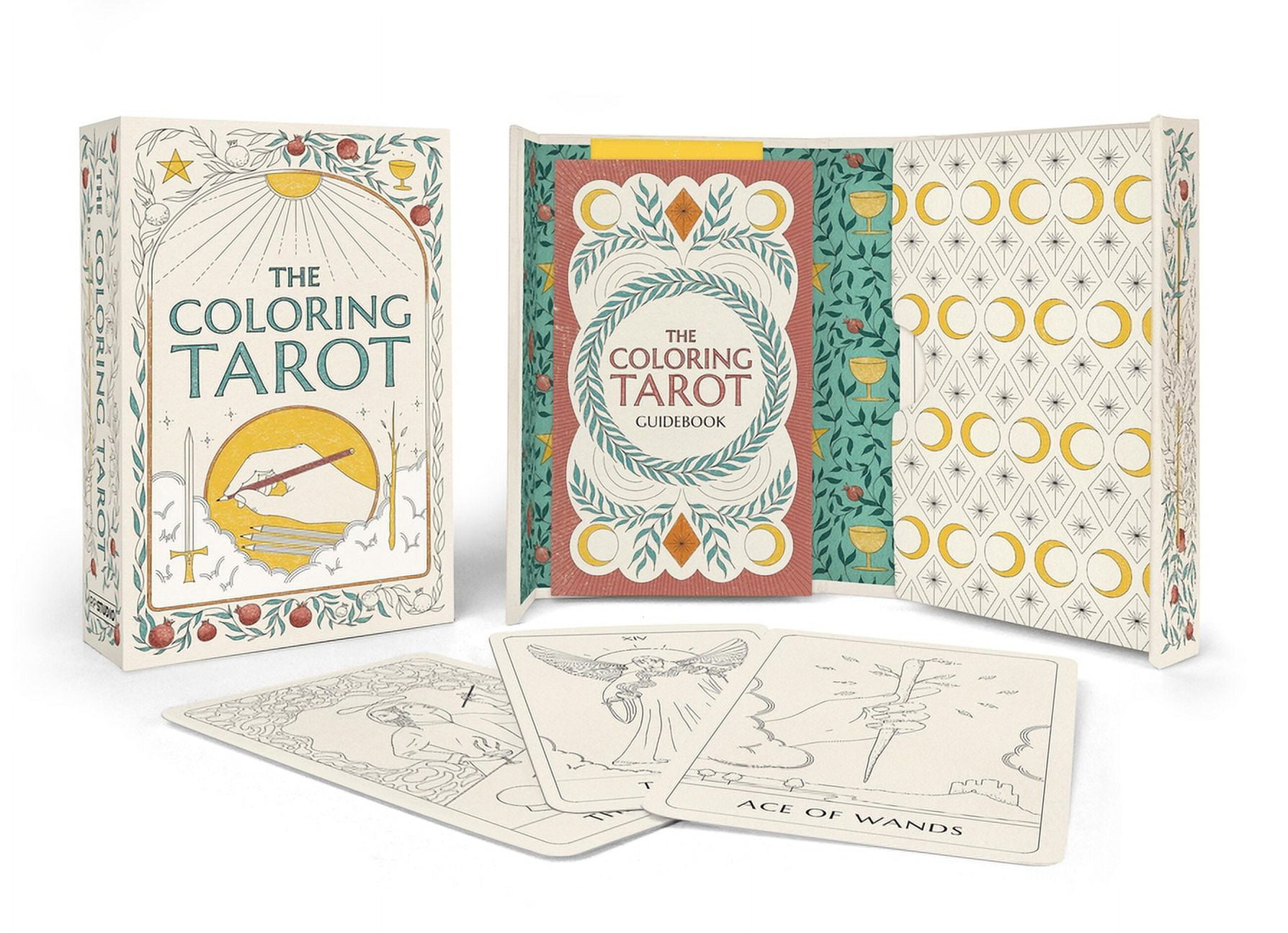 The Coloring Tarot: A Deck and Guidebook to Color and Create ...