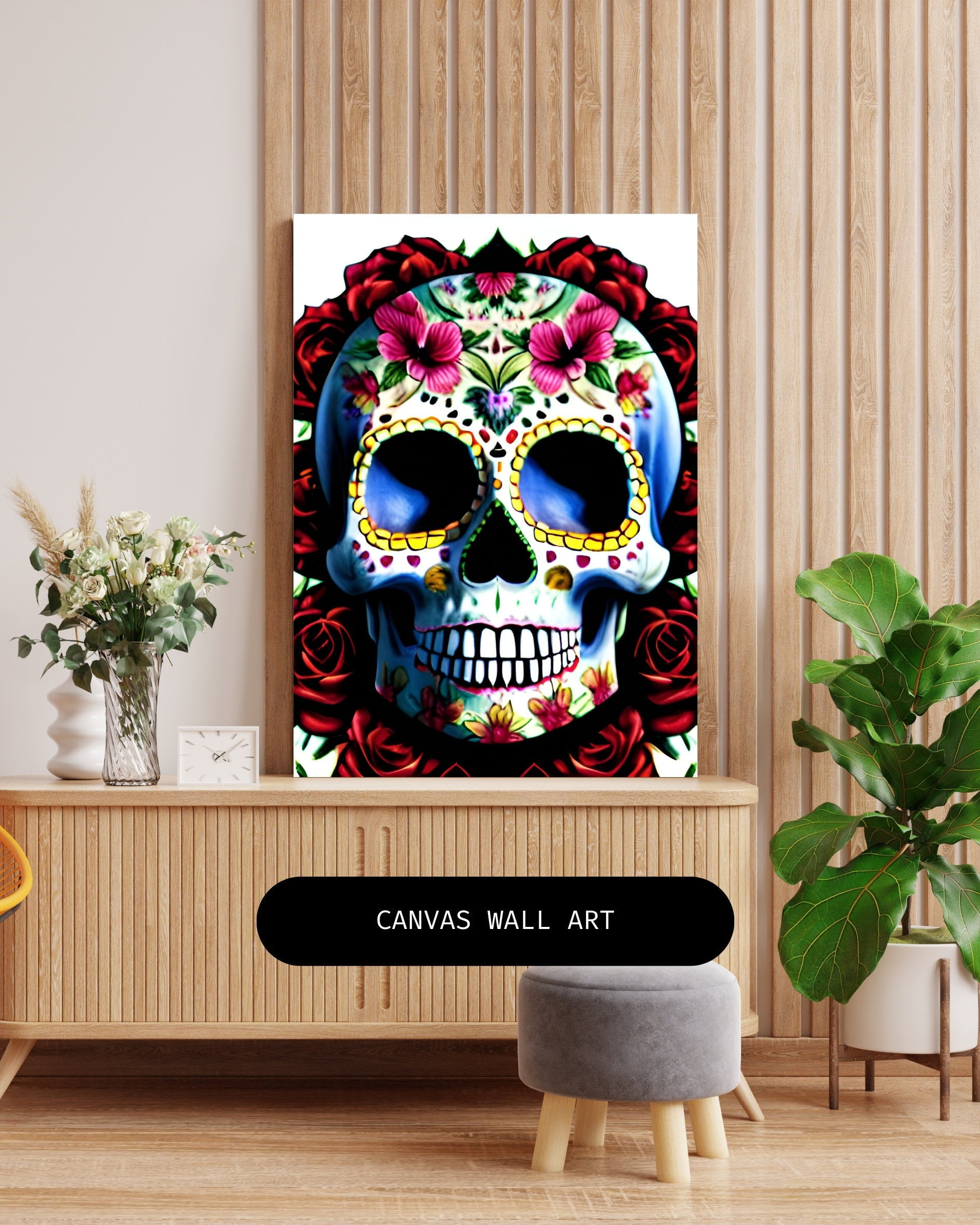 The Colors of Death- Canvas Wall Art - Walmart.com