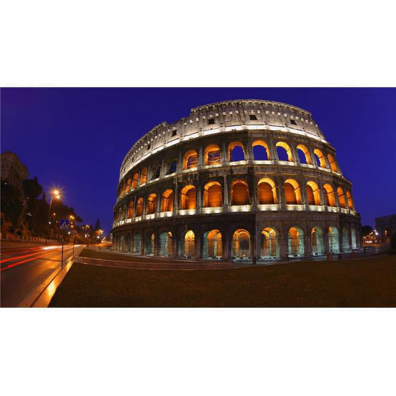 The Colosseum In Rome Italy Poster Print - Walmart.com