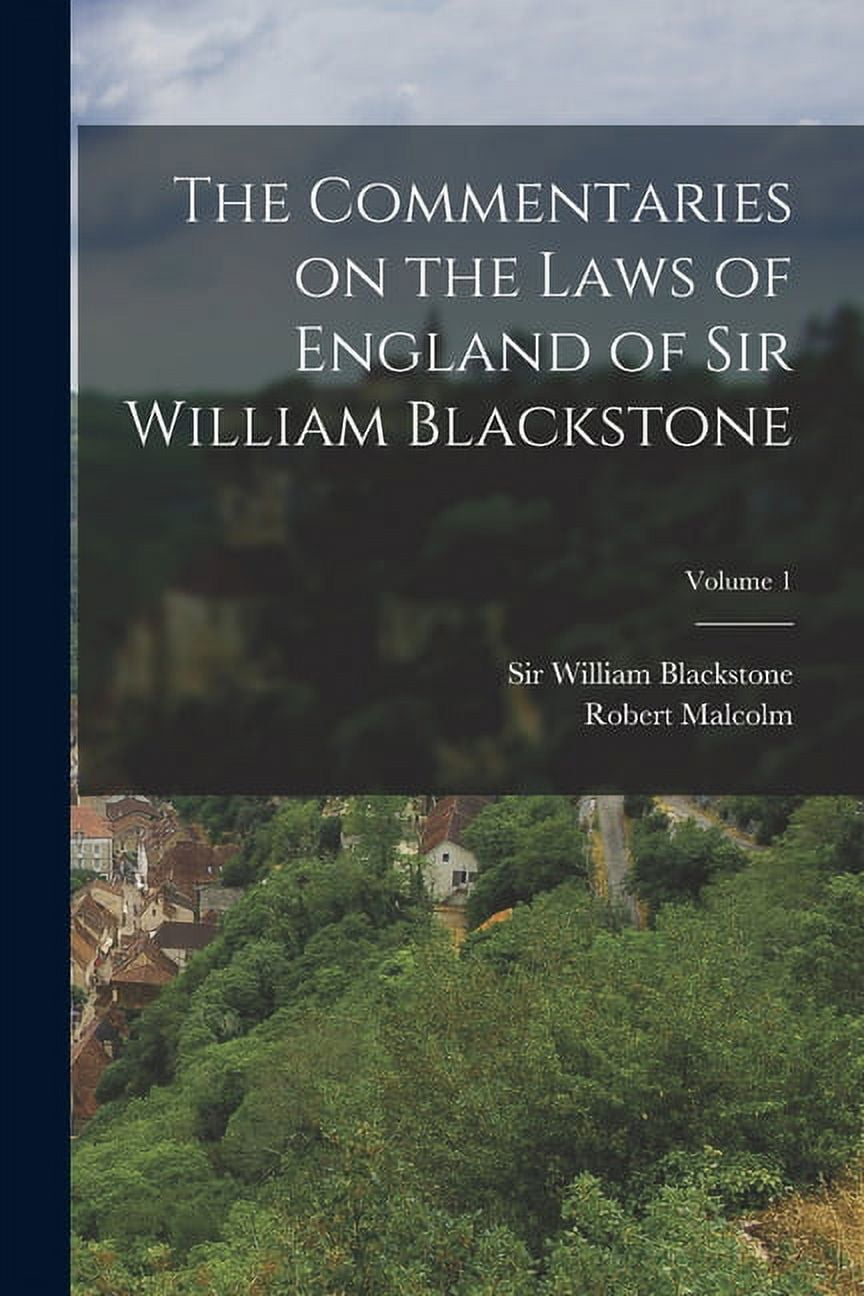 William Blackstone Books - Walmart.com