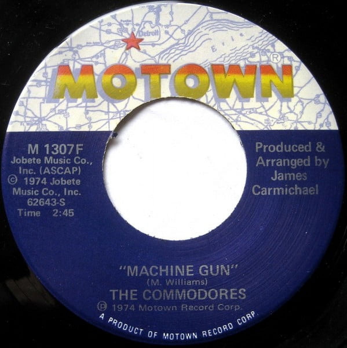 The Commodores – Machine Gun / There's A Song In My Heart - NEW 7 ...