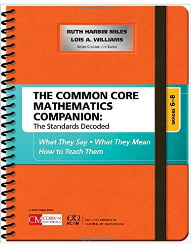 Pre-Owned The Common Core Mathematics Companion: The Standards Decoded ...