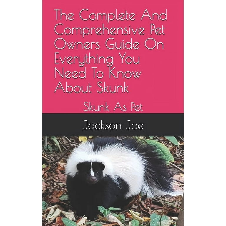 Everything You Need To Know About Skunks As Pets
