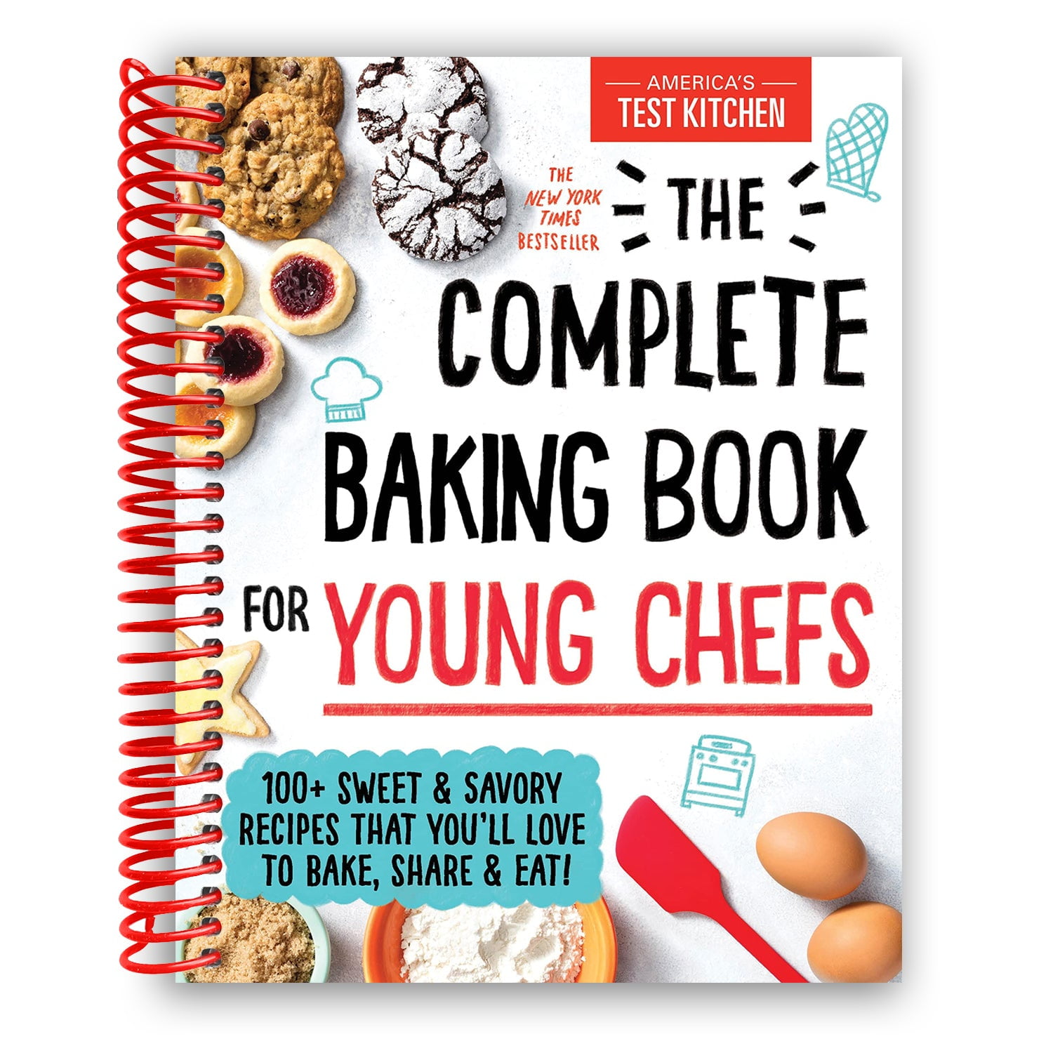 The Complete Baking Book for Young Chefs (Spiral Bound) - Walmart.com
