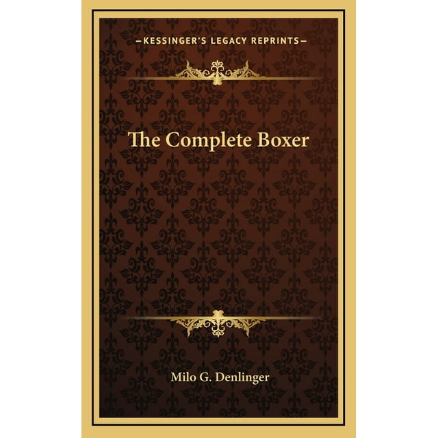 The Complete Boxer (Hardcover) - Walmart.com