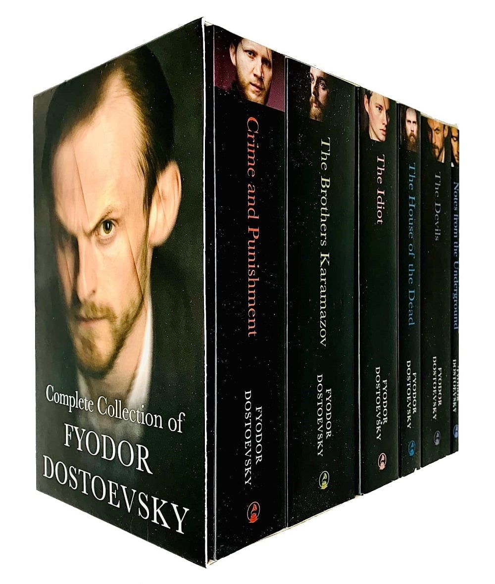 The Complete Collection of Fyodor Dostoevsky 6 Books Box Set Notes From ...