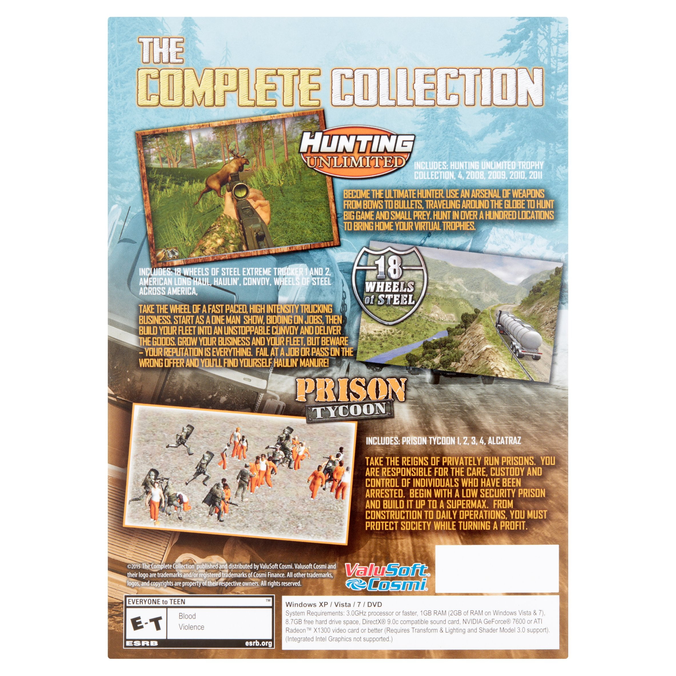 Valusoft Cosmi The Complete Collection of 3 Classic Franchises Games ...