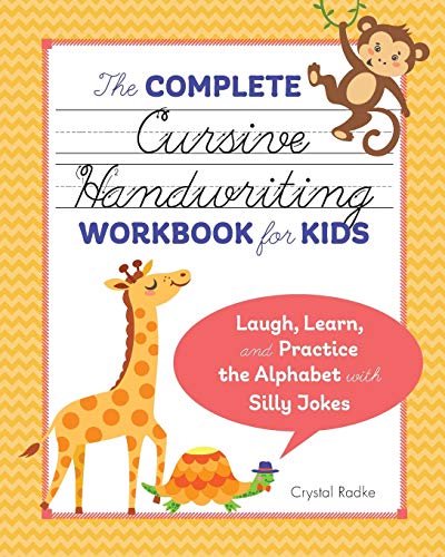 Pre-Owned The Complete Cursive Handwriting Workbook for Kids: Laugh ...