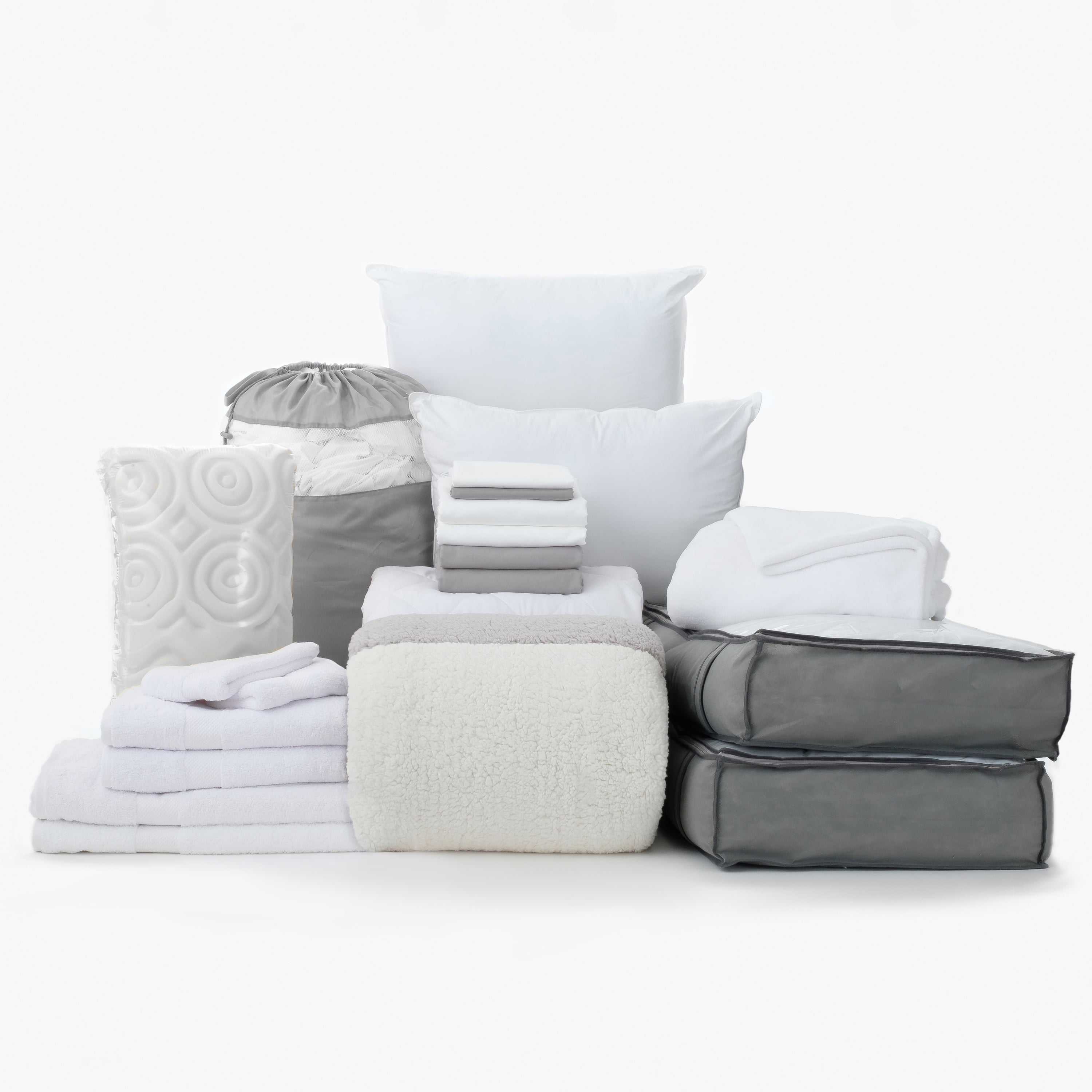 The Complete Dorm Essentials Value Pack in Arlow, 21-Piece Twin XL ...