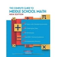 The Complete Guide to Middle School Math Book Grades 6-8, (Paperback ...