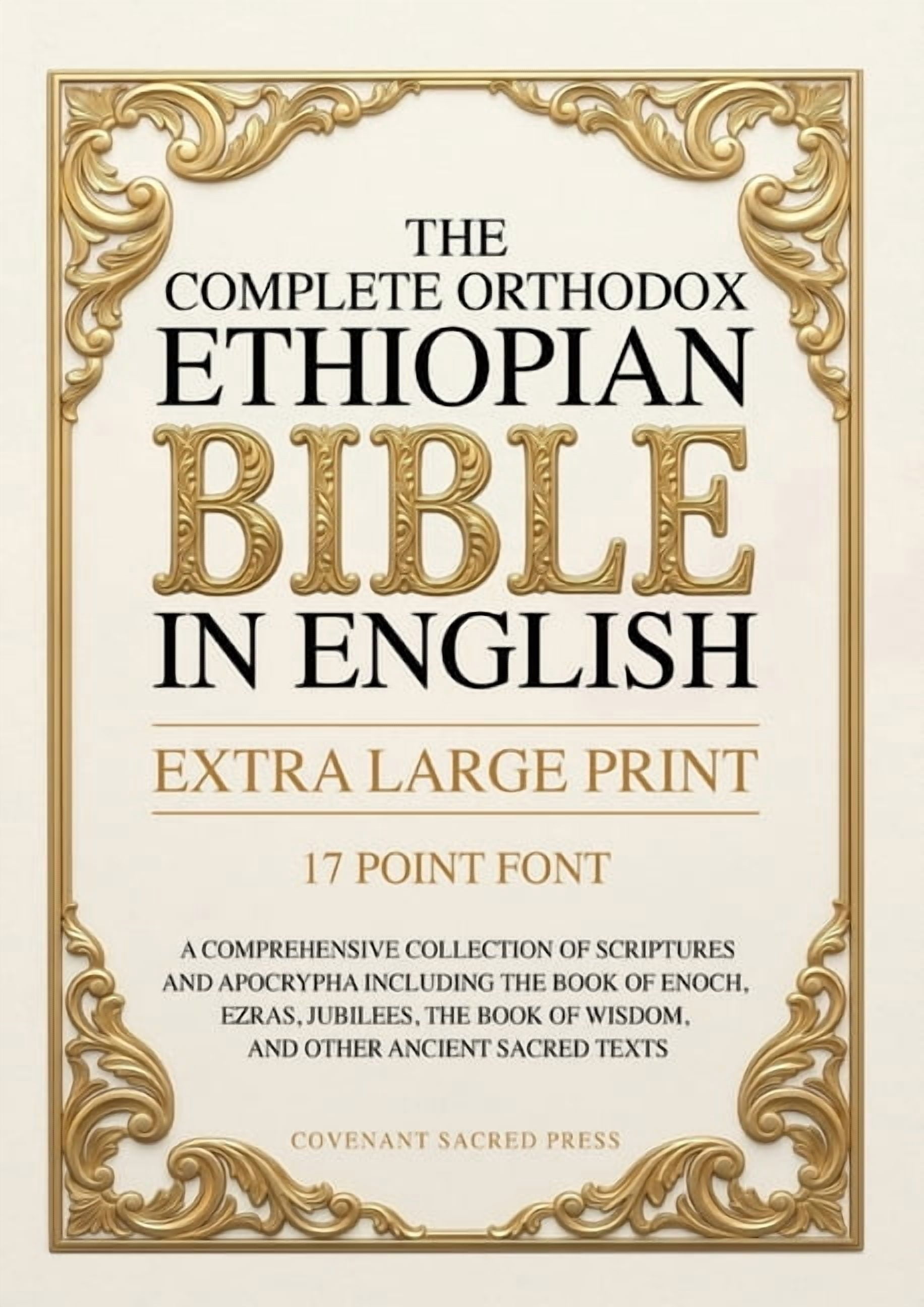 The Complete Orthodox Ethiopian Bible in English (Extra Large Print 17 ...