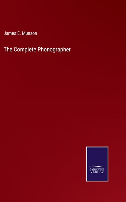 The Complete Phonographer - Walmart.com