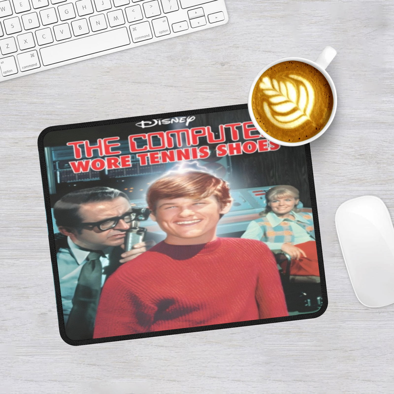The Computer Wore Tennis Shoes mat is the ideal choice for your table.8 ...