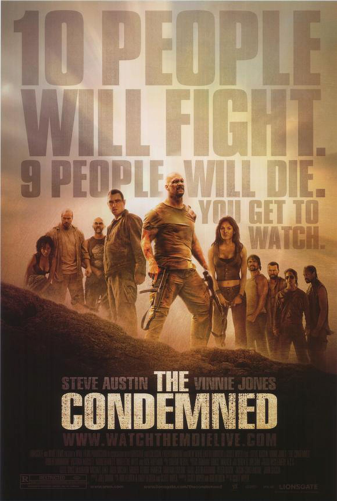 The Condemned - movie POSTER (Style A) (27" x 40") (2007) - Walmart.com
