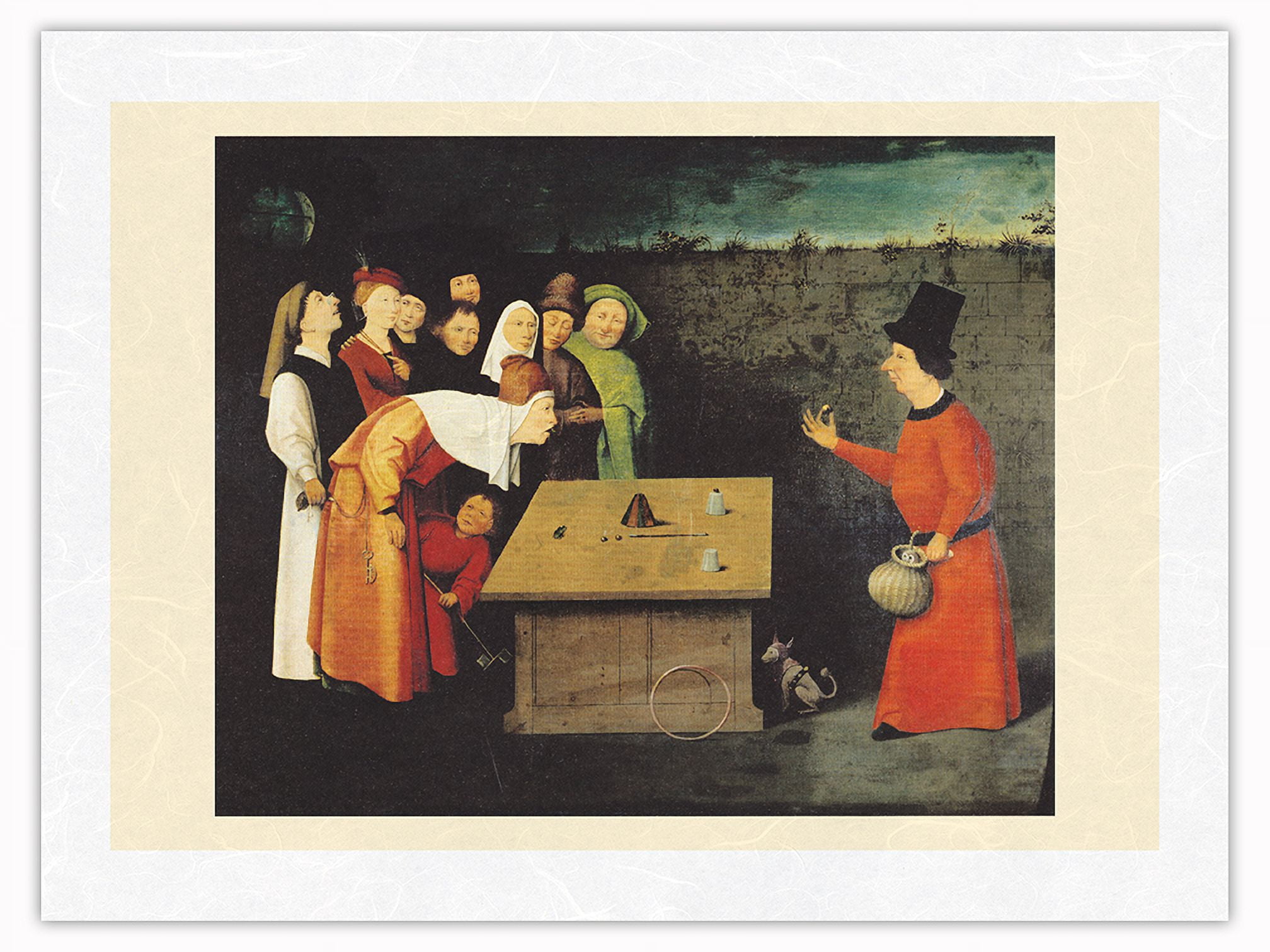 The Conjurer - Cups and Balls Trick - Vintage Magic Poster by ...