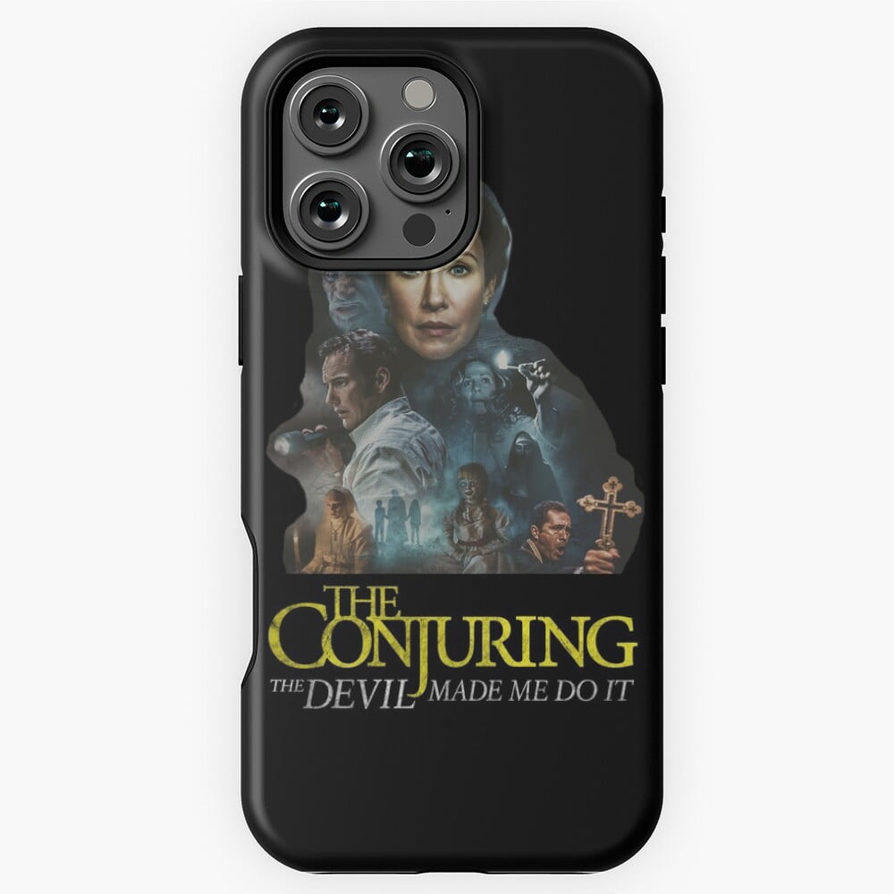 The Conjuring Horror Movie Art Phone Case for iPhone 16 15 14 13 12 11 ...