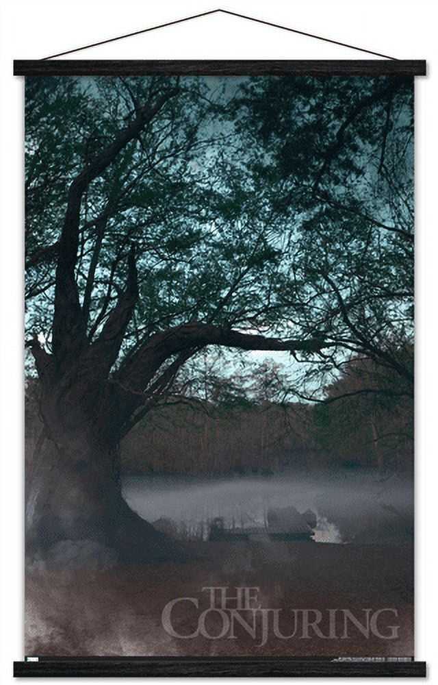 The Conjuring - Landscape Wall Poster with Wooden Magnetic Frame, 22. ...