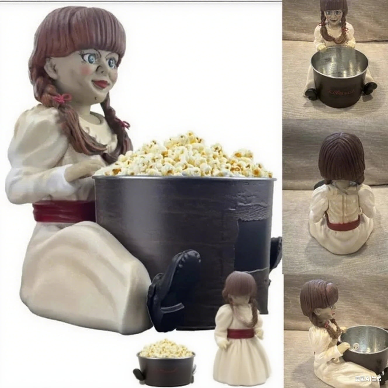 The Conjuring Last Rites 2025 Annabelle Popcorn Bucket, 8-Inch Tall ...