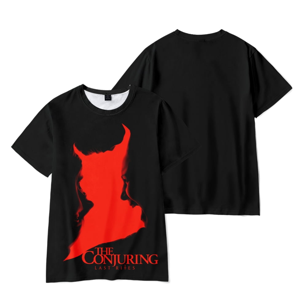 The Conjuring Last Rites Classic Logo T-shirt Concert Merchandise Men's ...