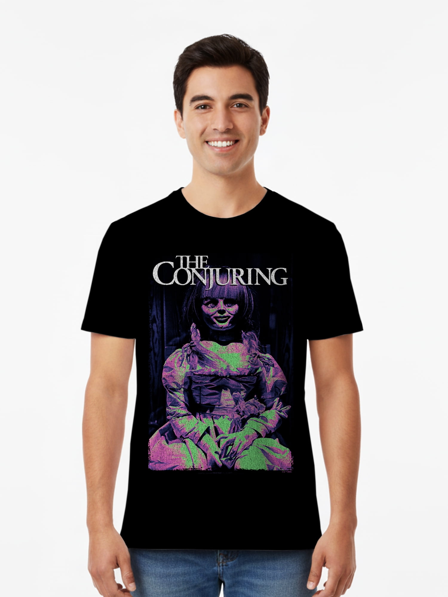The Conjuring, Men's & Big Men's Graphic Tee, Annabelle, Sizes S-3XL ...