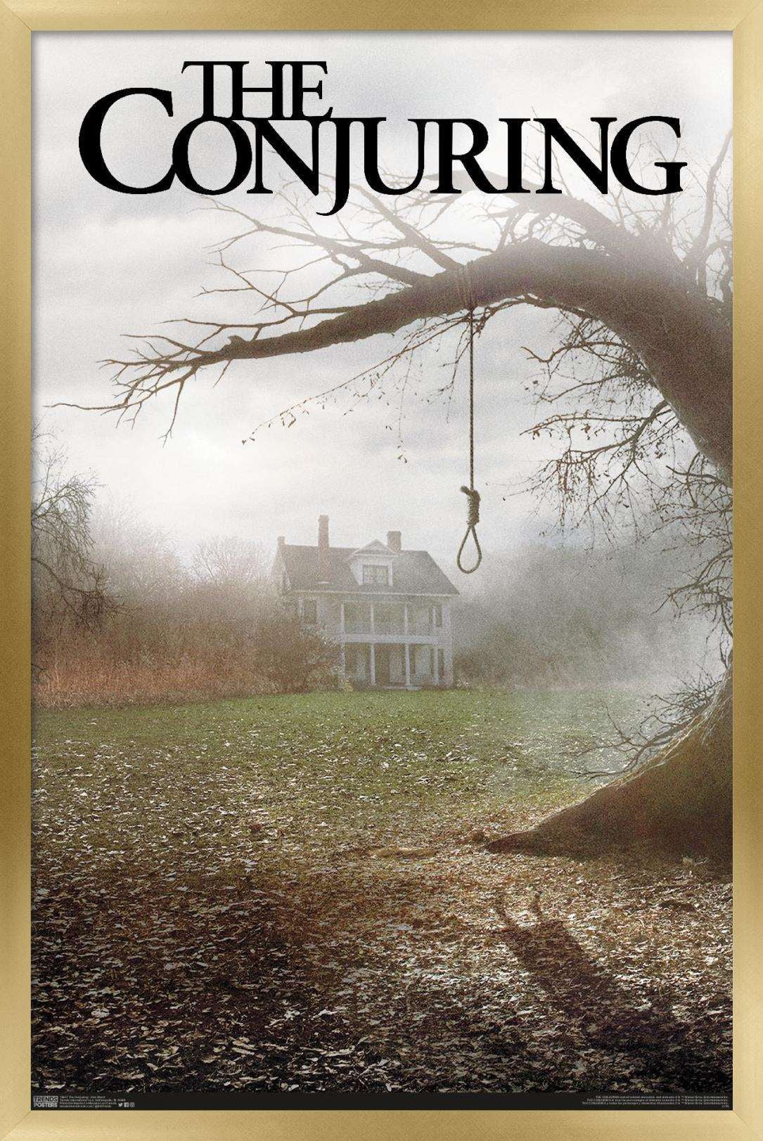 The Conjuring - One Sheet Wall Poster, 22.375" x 34", Framed - Walmart.com