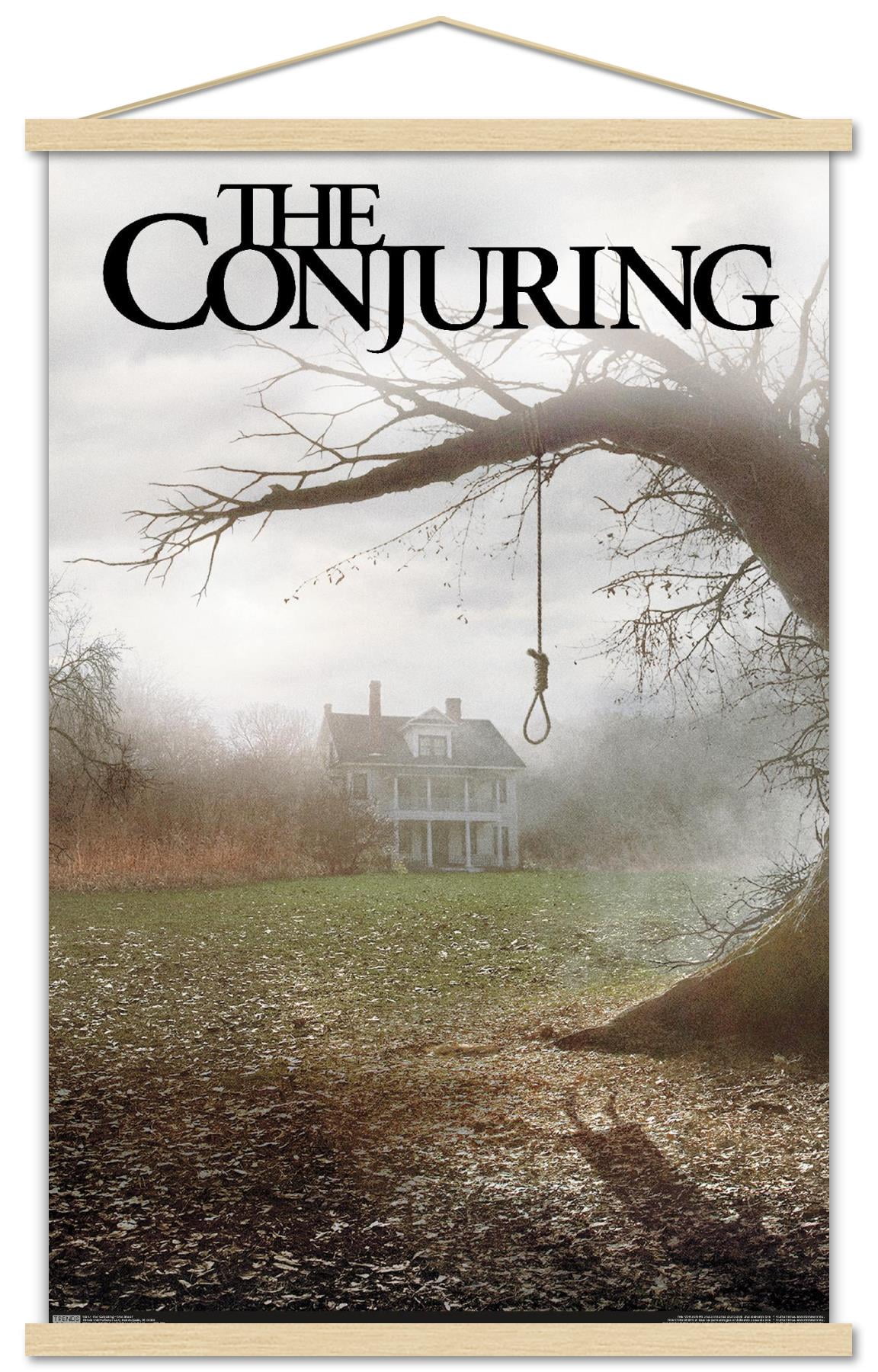 The Conjuring - One Sheet Wall Poster with Wooden Magnetic Frame, 22. ...