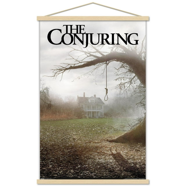 The Conjuring - One Sheet Wall Poster with Wooden Magnetic Frame, 22. ...