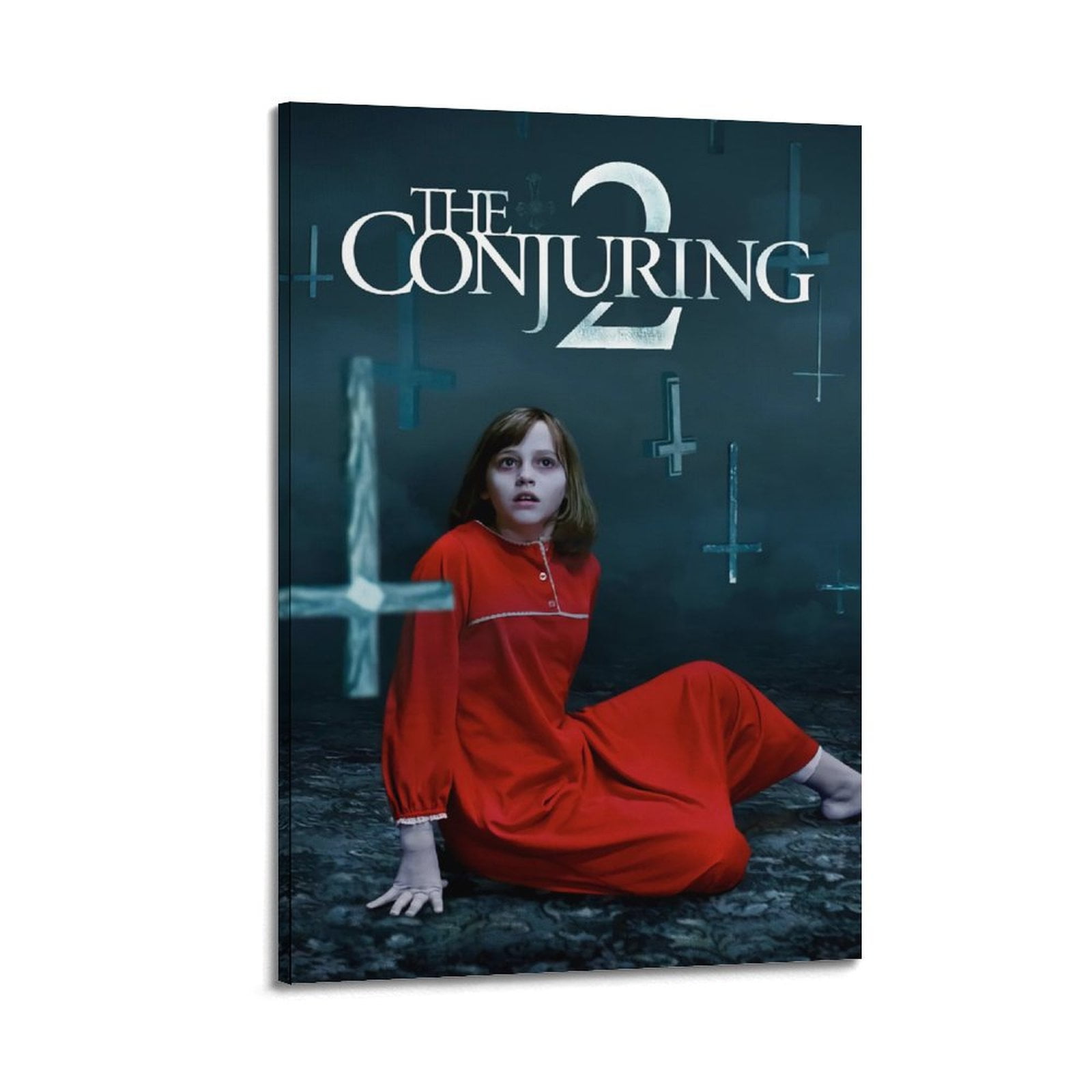 The Conjuring Poster Wall Art Canvas Aesthetic Music And Movies ...