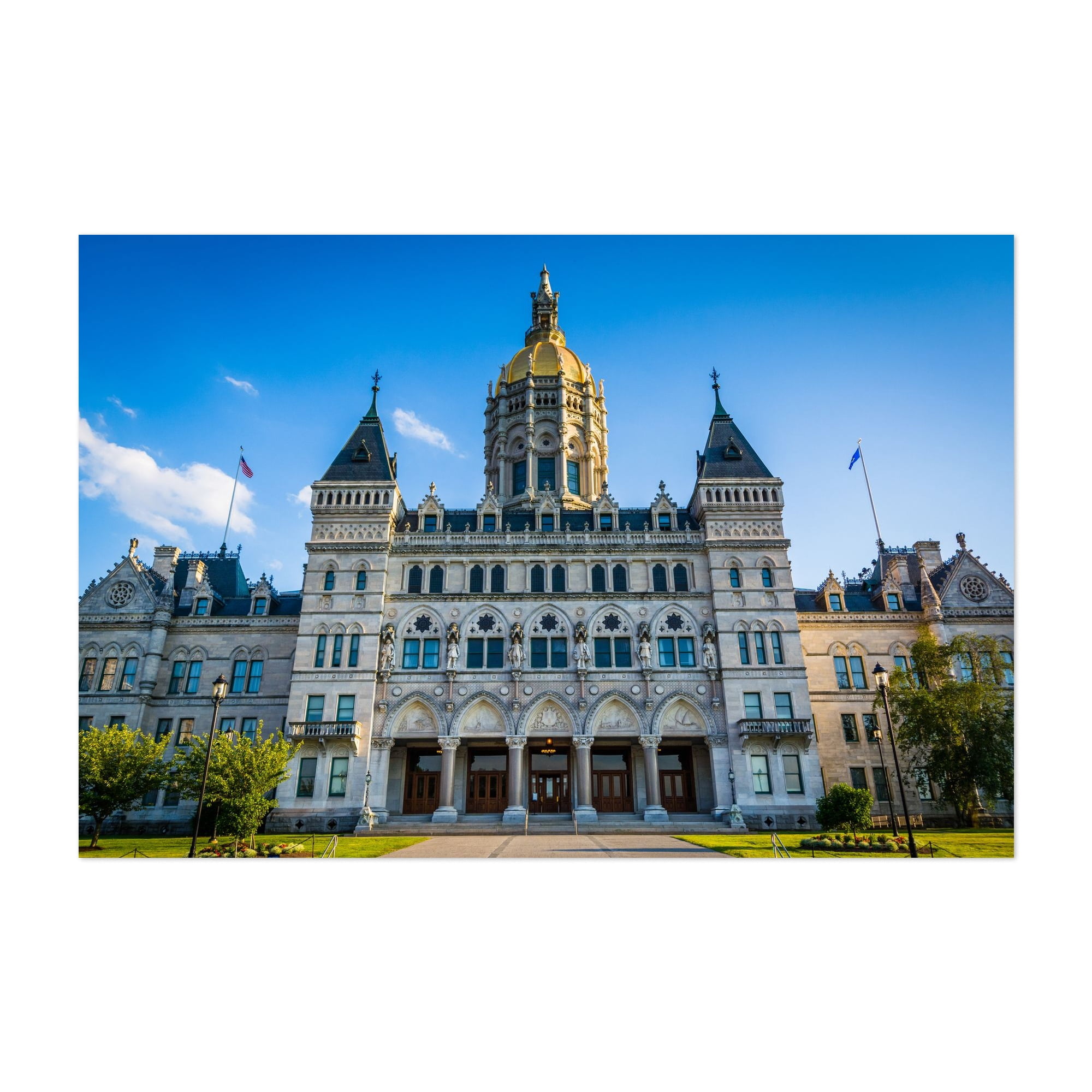 The Connecticut State Capitol - Hartford Connecticut Photography ...