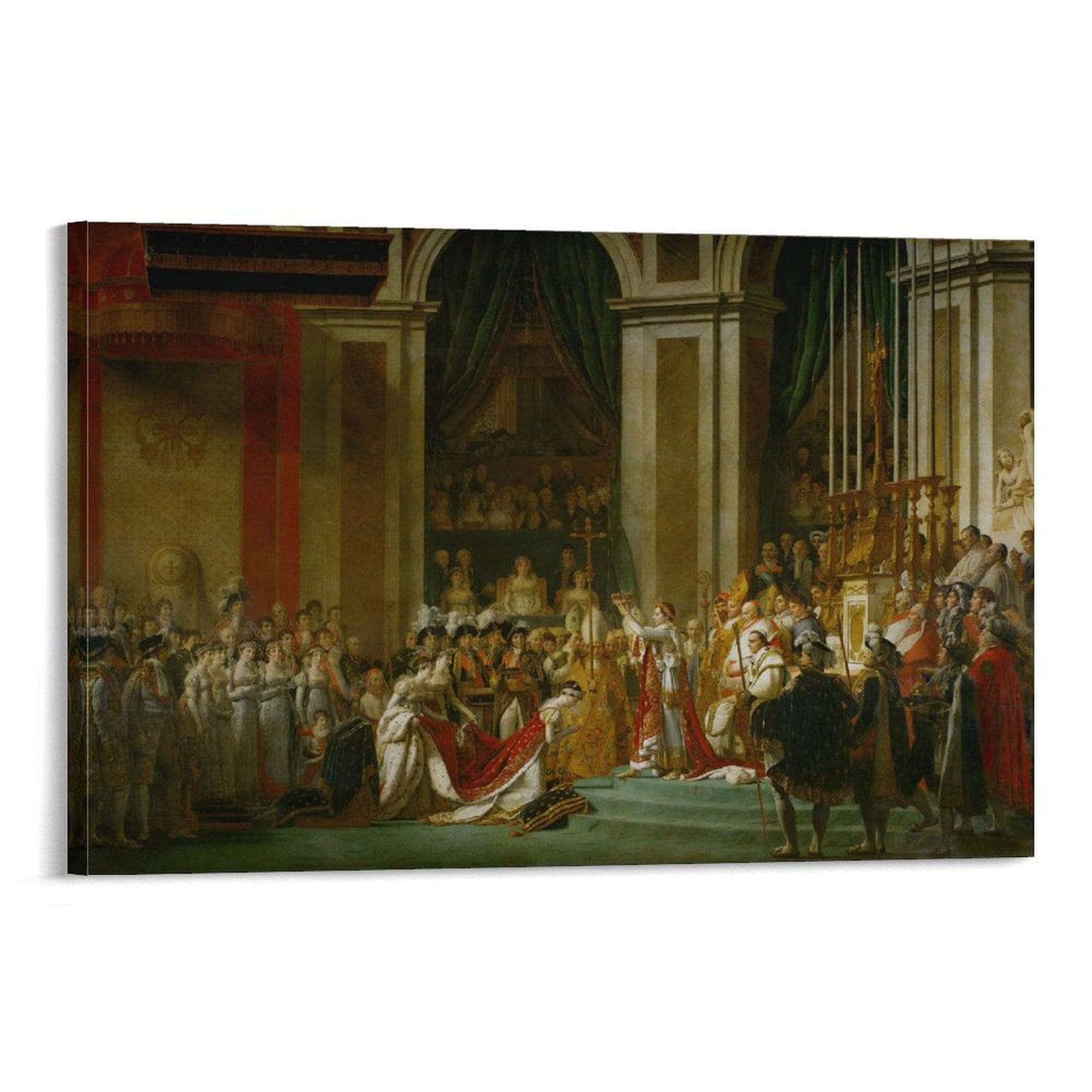 The Consecration of The Emperor Napoleon And The Coronation of The ...
