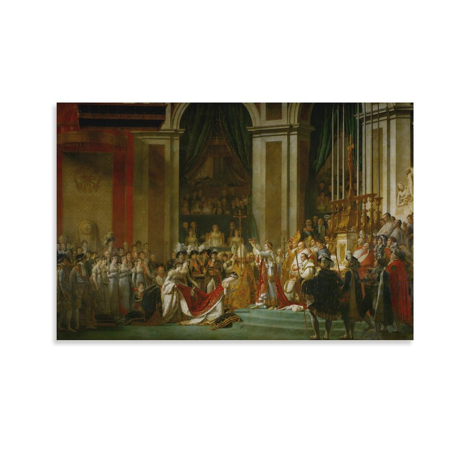 The Consecration of The Emperor Napoleon And The Coronation of The ...