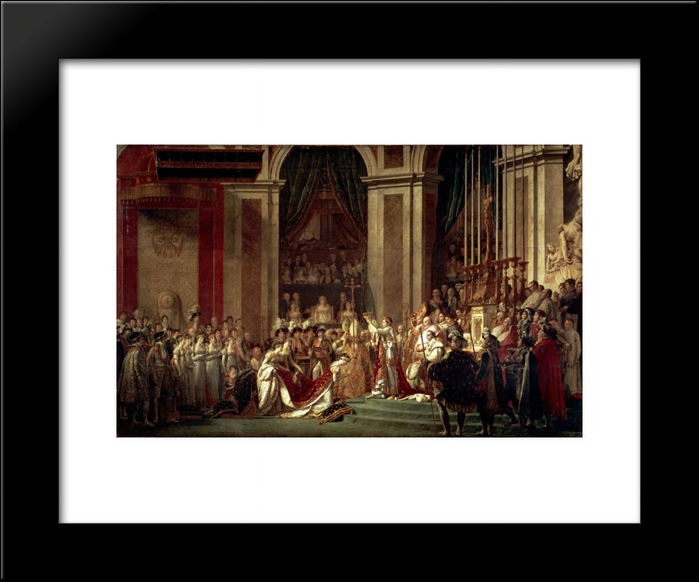 The Consecration of the Emperor Napoleon and the Coronation of the ...