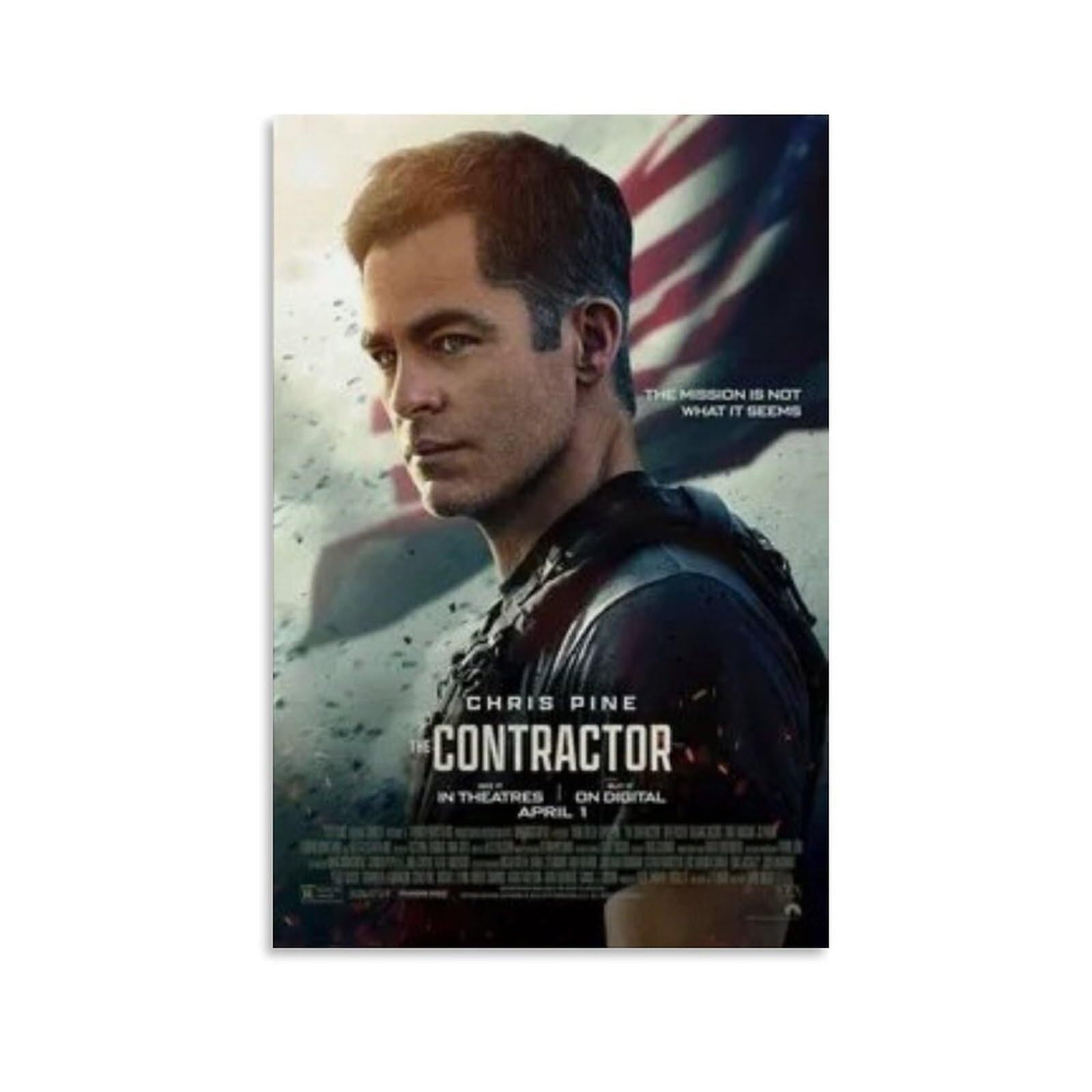 The Contractor Movie Poster Wall Art Picture Painting Poster Canvas ...