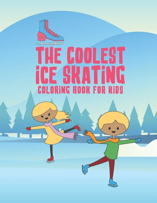Children Ice Skating Coloring Pages