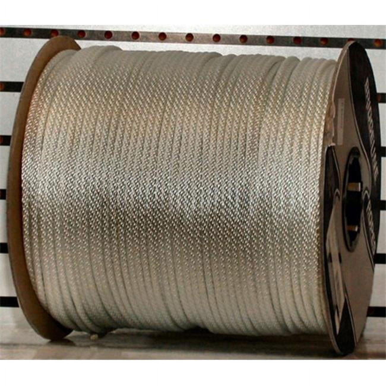 The Cordage Source 184011450 0.18 in. x 500 ft. Solid Braided Nylon ...
