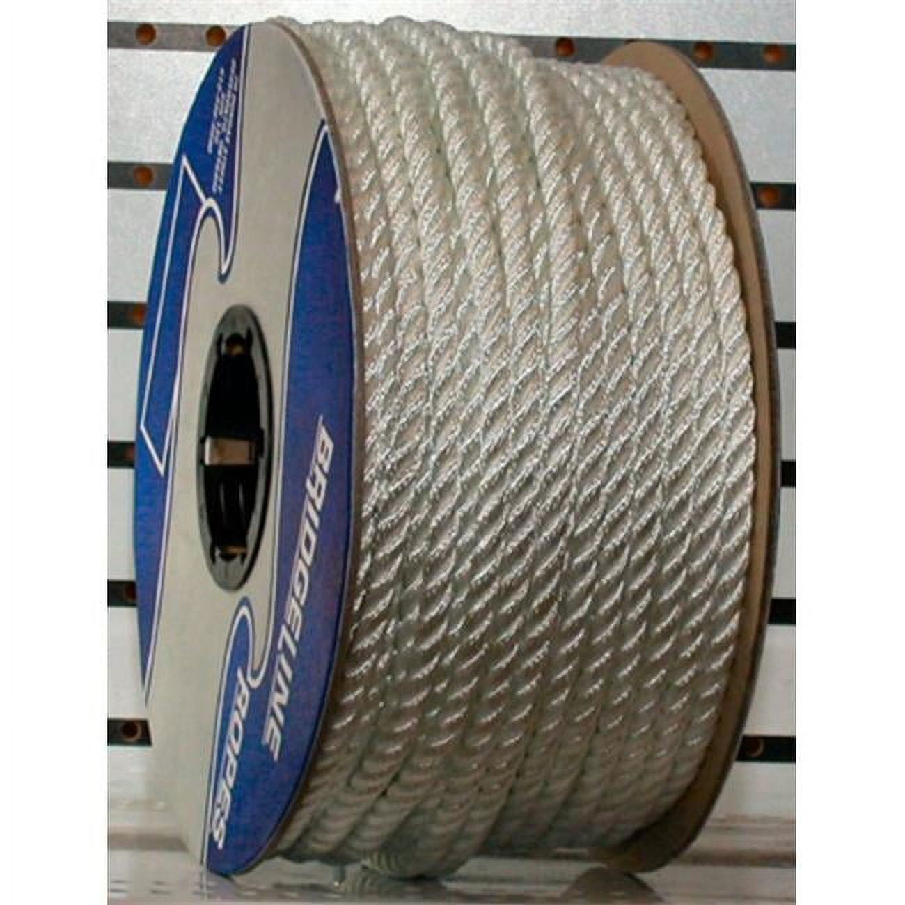 The Cordage Source 184012953 430080 0.25 x 600 ft. Nylon Twisted Rope ...