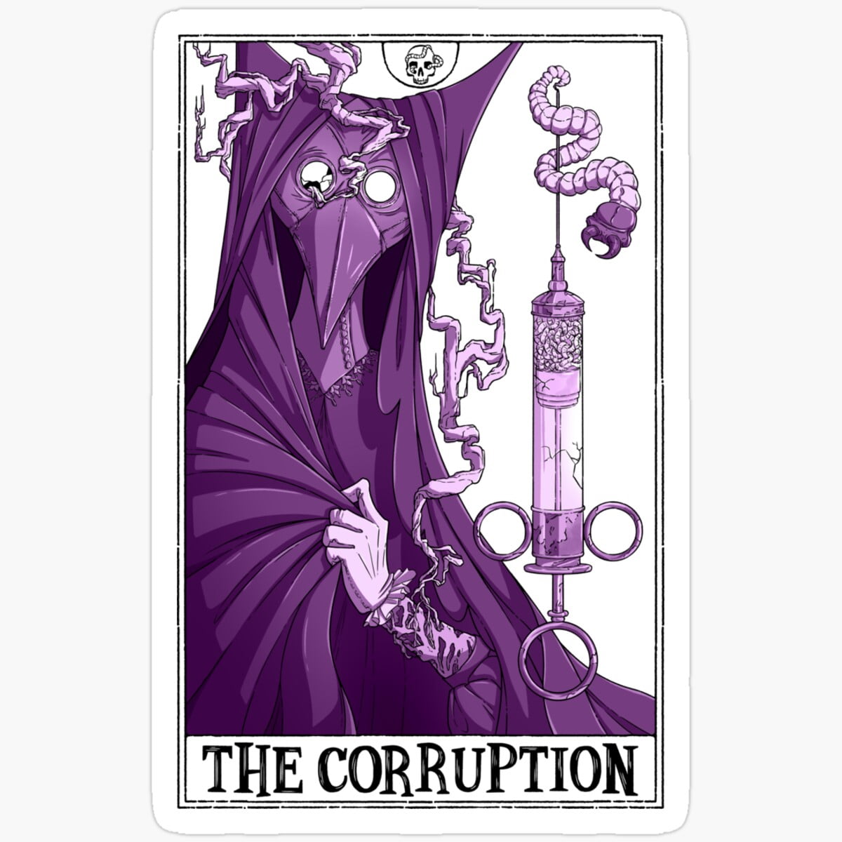 The Corruption "Tarotesque" - (Light) Sticker. Gift For You - Decorate ...