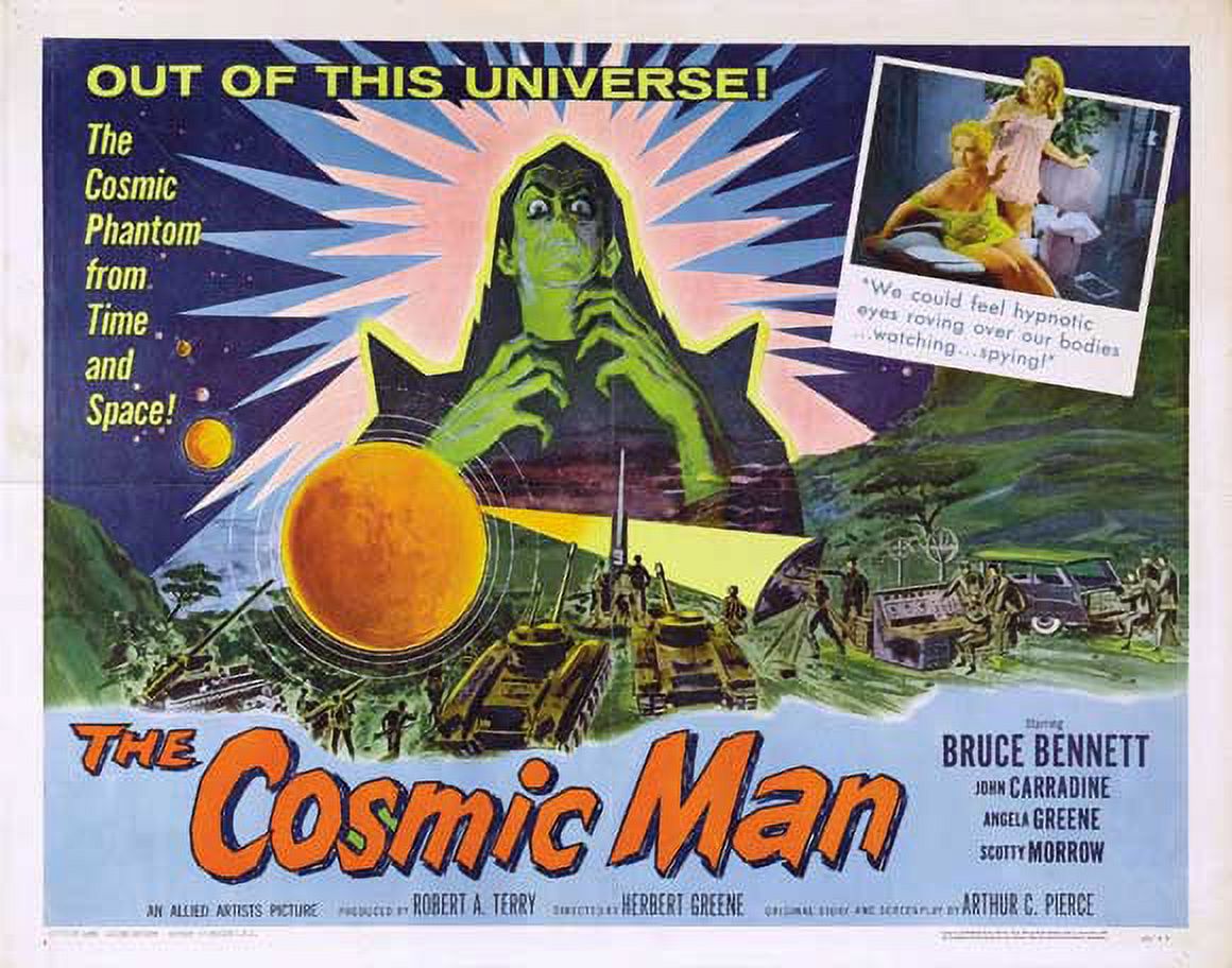The Cosmic Man - movie POSTER (Style A) (22" x 28") (1959) - Walmart.com
