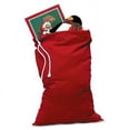 The Costume Center Red Velvet Santa Claus Toy Bag with Drawstring – One ...